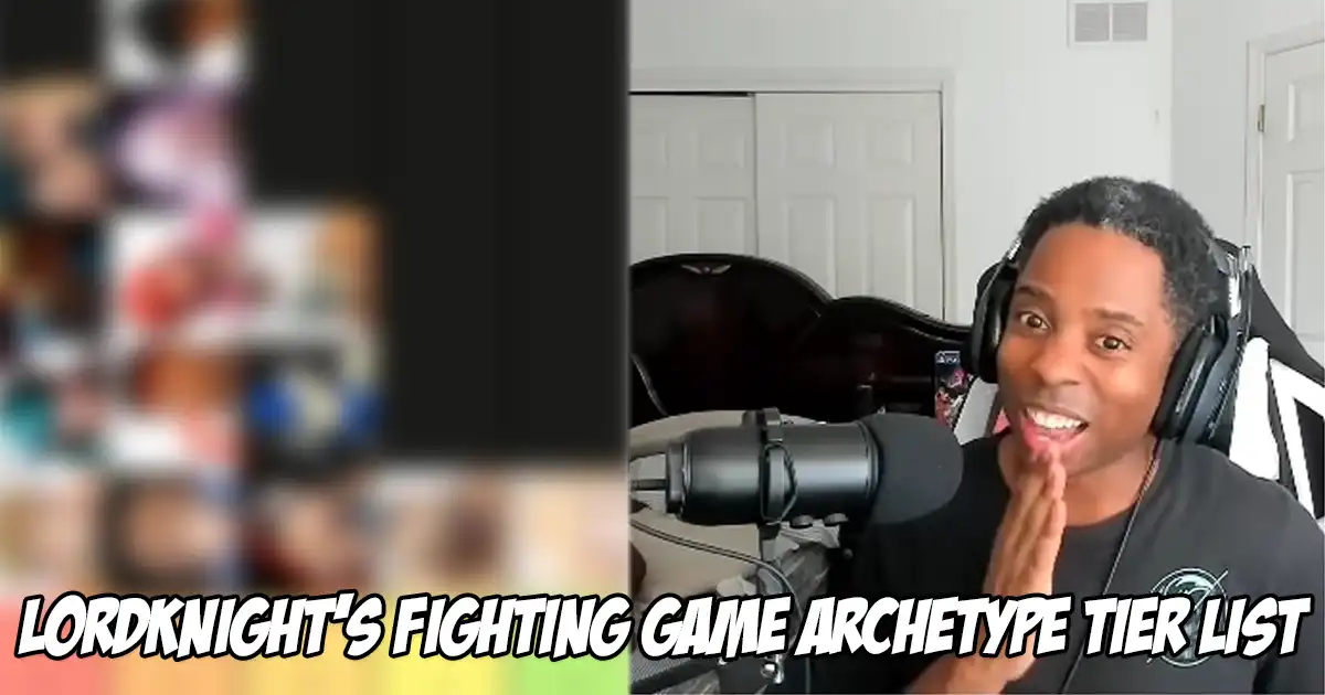 LordKnight arranges the fighting game character archetypes into a ...