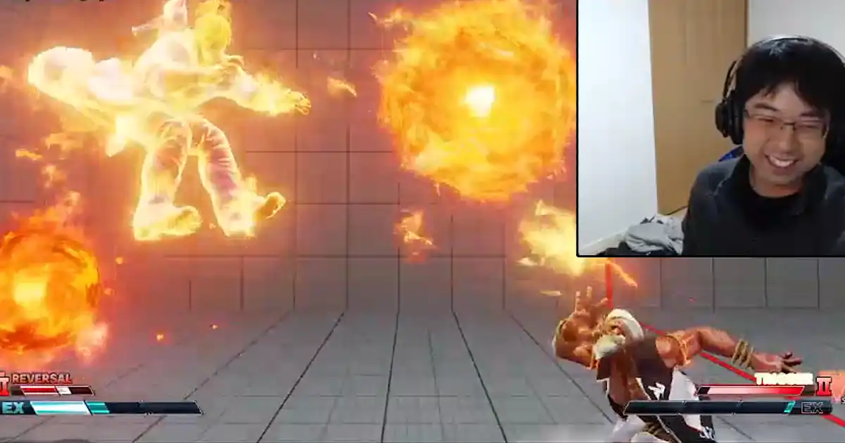 Dhalsim combos three of his fire attacks including super from full ...