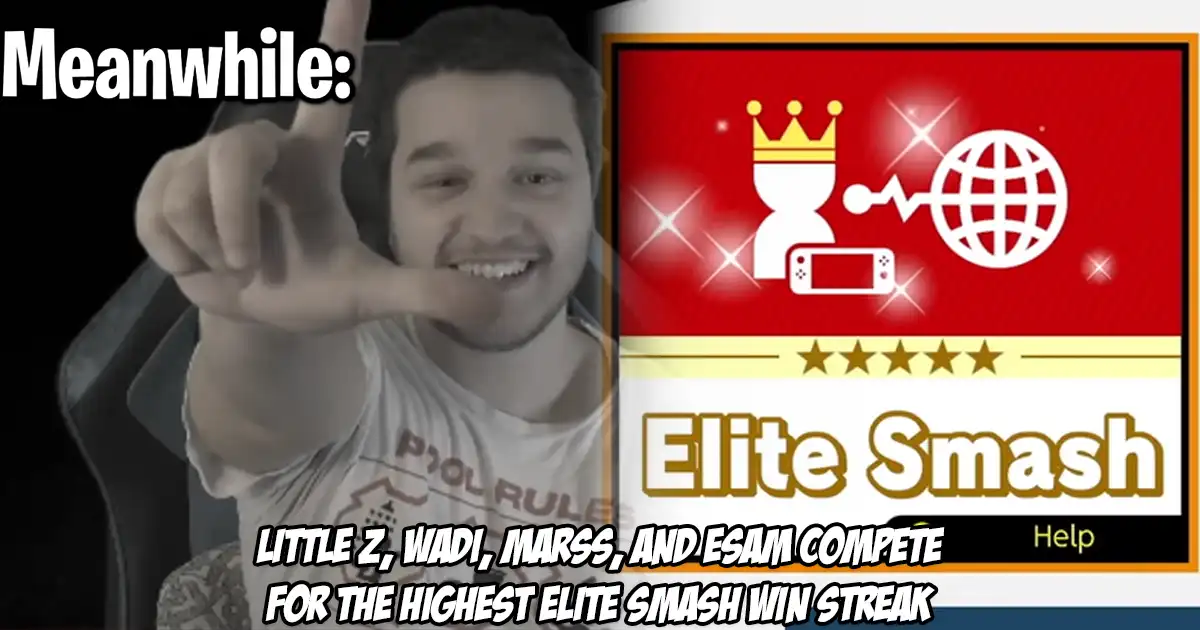 Little Z, Marss, WaDi, and Esam compete to get the most Elite Smash ...