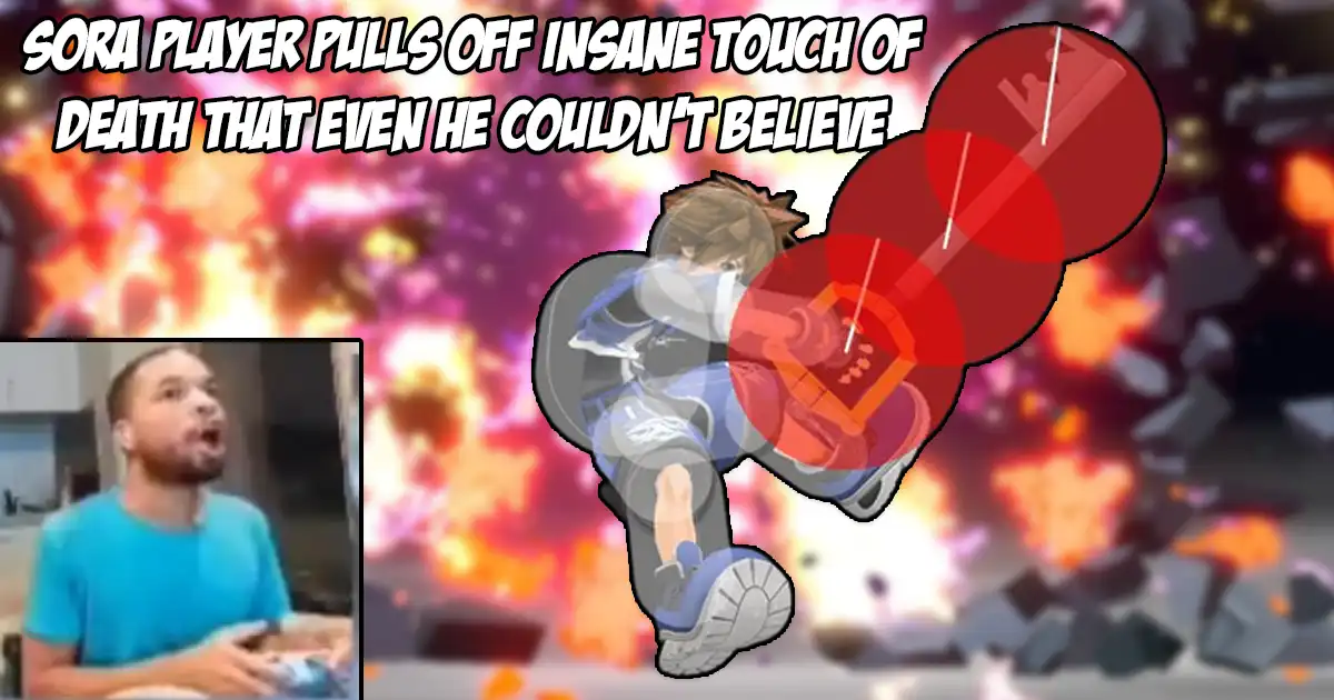 Sora player screams in disbelief after performing touch of death combo ...