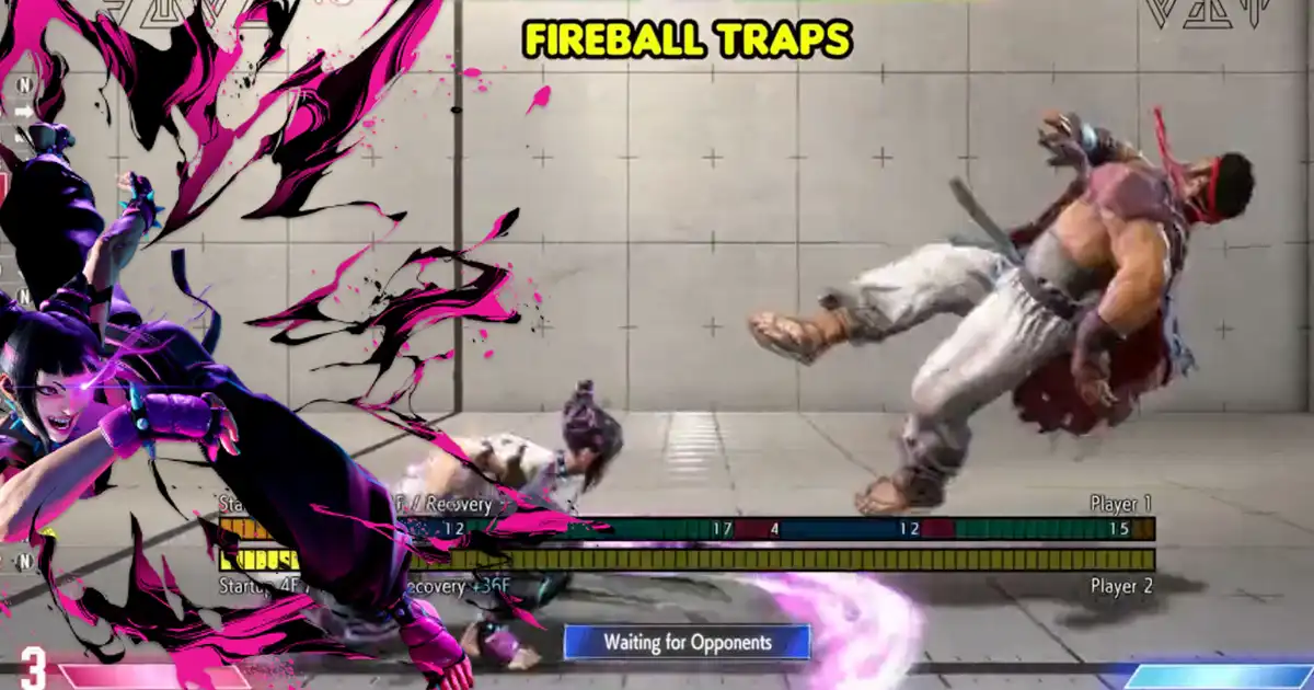 NurseLee highlights Juri's potential fireball traps from the Street ...