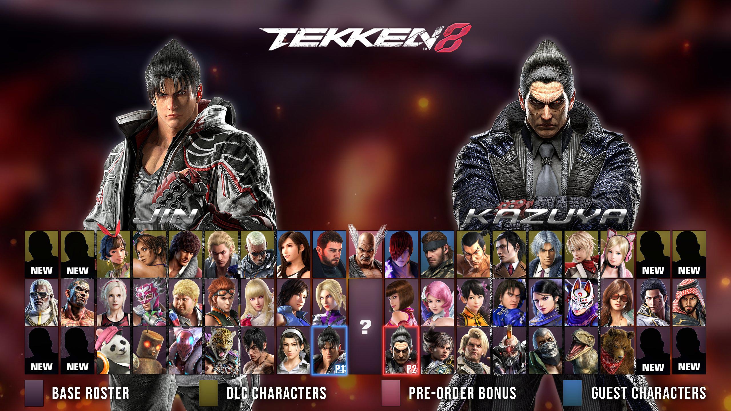 Tekken 1 Characters