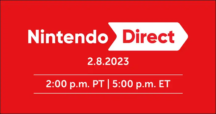 Nintendo Direct February stream is now live