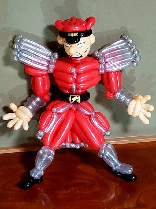 Street Fighter balloon art 3 out of 7 image gallery