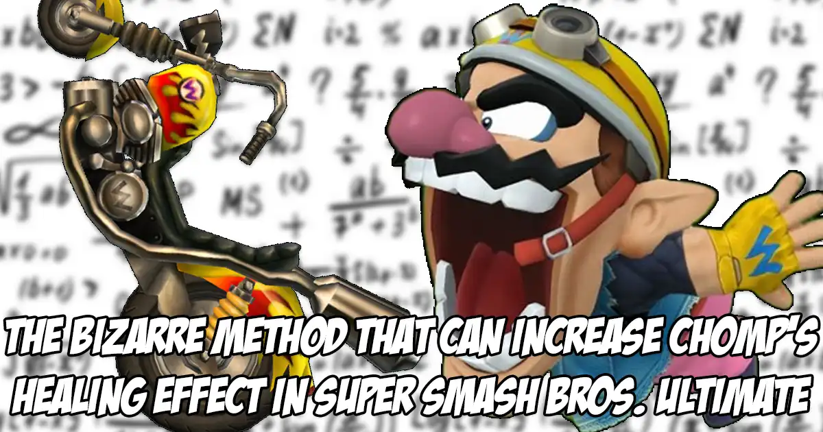 The Beefy Smash Doods discovers bizarre method for Wario's Chomp to heal over 10x its normal ...