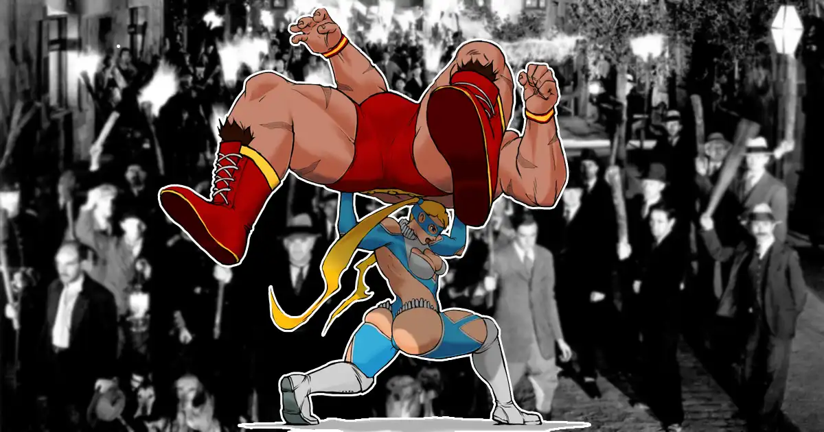 Why we often mistake grapplers for monsters early in a fighting game's life