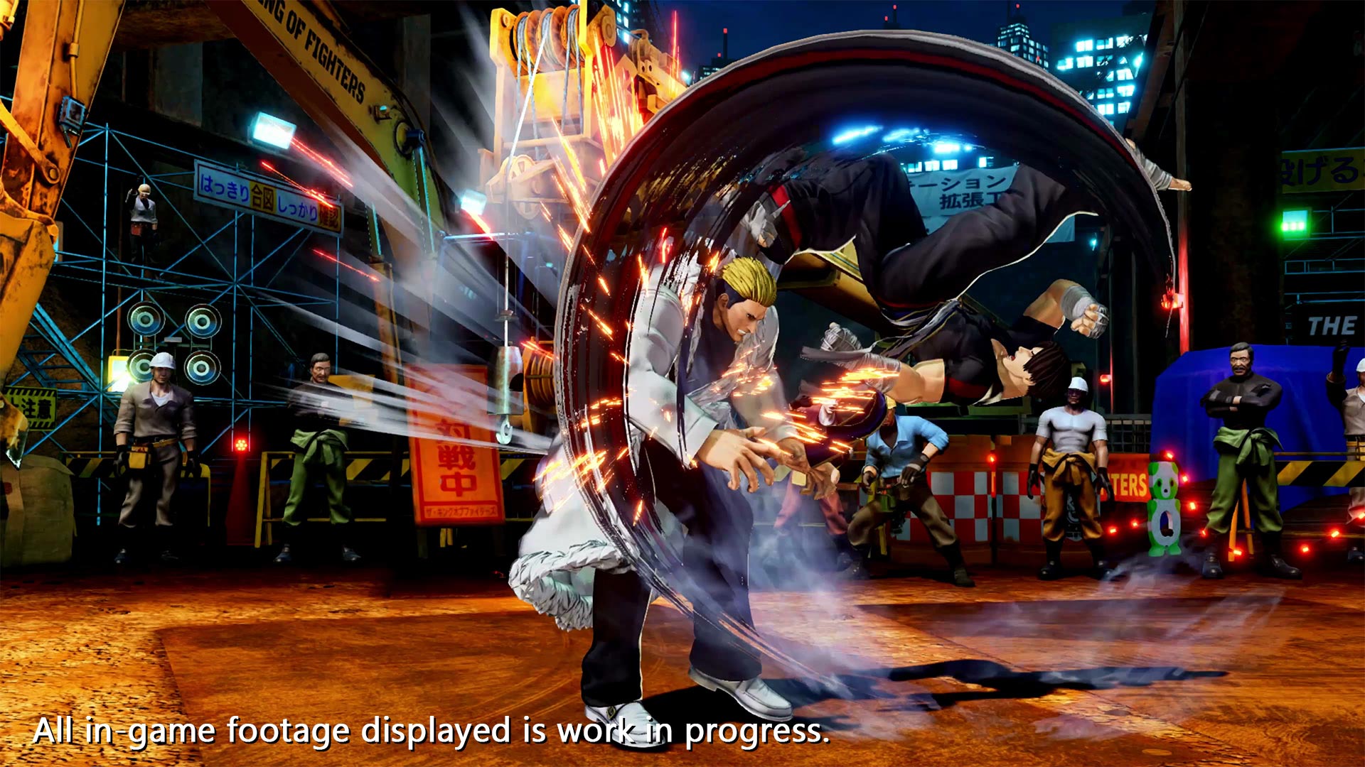 Kim KOF15 trailer screenshots 1 out of 6 image gallery