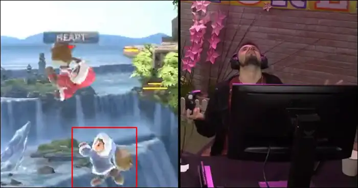 AI-controlled Ice Climber almost blows it for competitor but it all ...