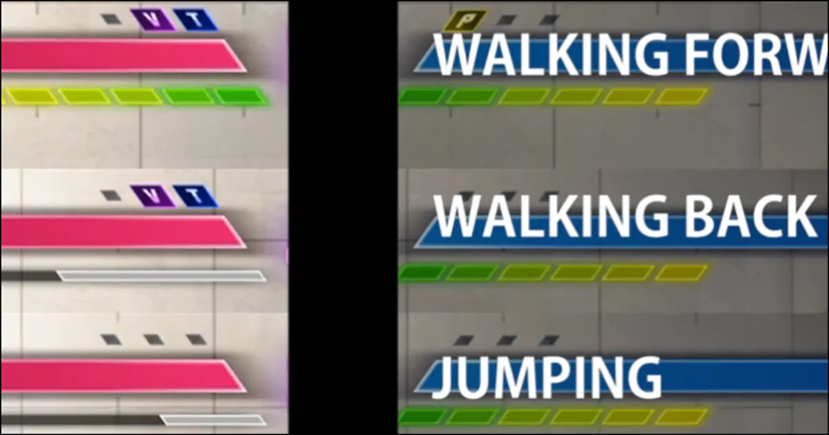 Neat Street Fighter 6 visual guide shows how different movement options ...