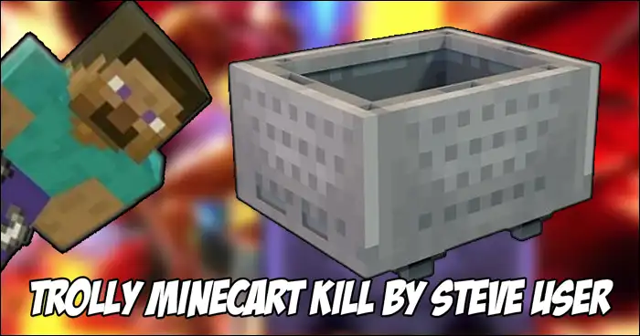 Steve secures the slowest and most trollish kill using a rare trick ...