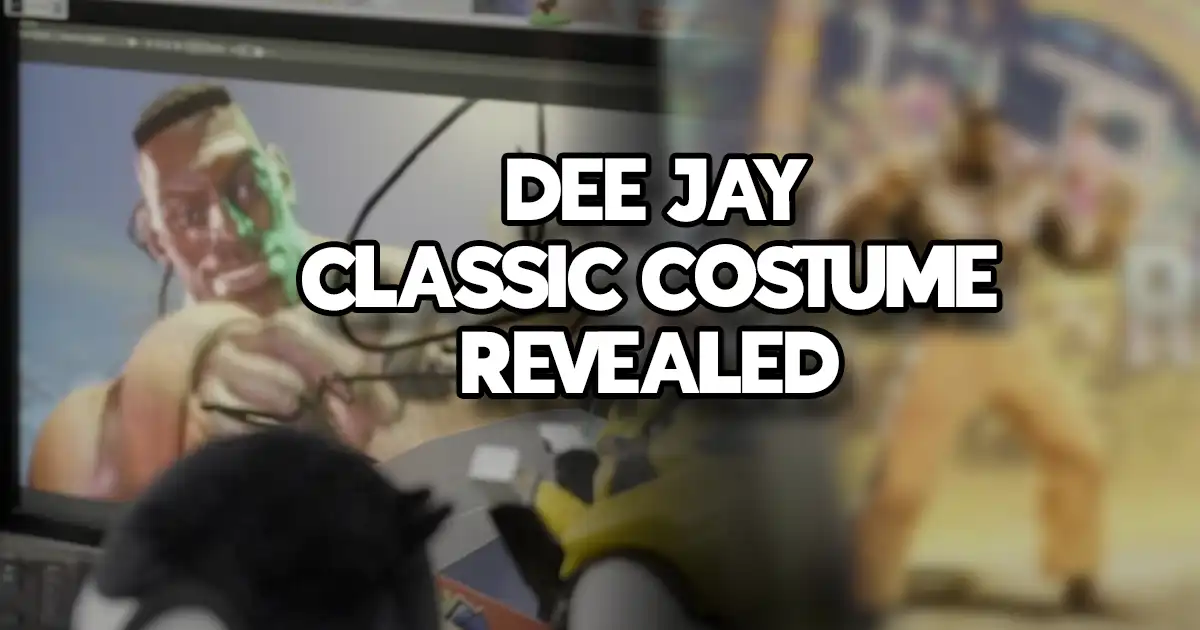 Dee Jay's classic costume in Street Fighter 6 revealed