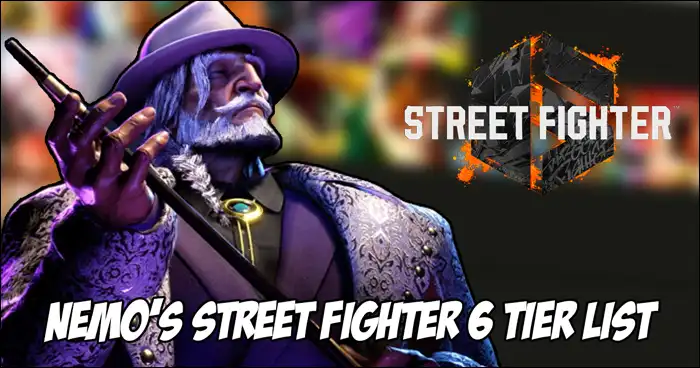Nemo releases new Street Fighter 6 tier list after a week since the ...