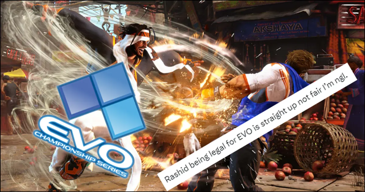 Street Fighter 6 players are feeling pretty mixed about Rashid being legal to use at Evo 2023