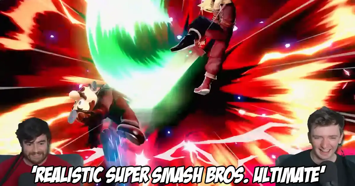 Poppt1 and Little Z play 'Realistic Super Smash Bros.' but there are still plenty of shenanigans ...