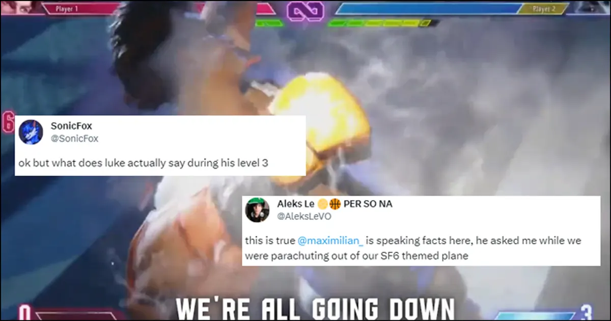 Maximilian gaslights Sonicfox over confusing line in Street Fighter 6 ...