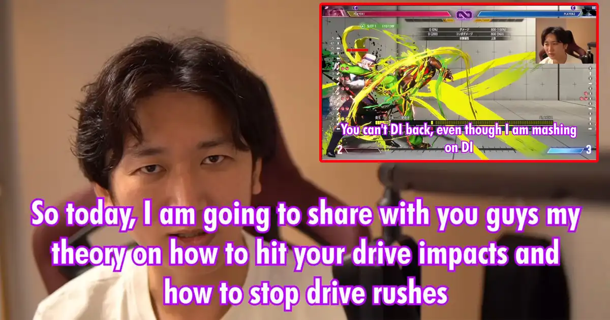 Pro Japanese Street Fighter 6 player Nemo hid this tech before Evo, but ...