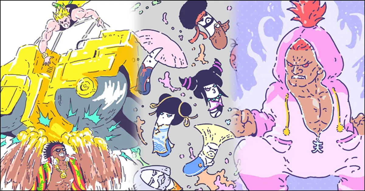 Kaituburi's cute Street Fighter 6 comics and artwork will give you a ...