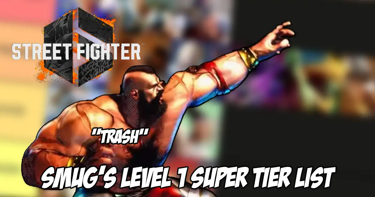 Smug releases new tier list that rates every level 1 super currently in ...