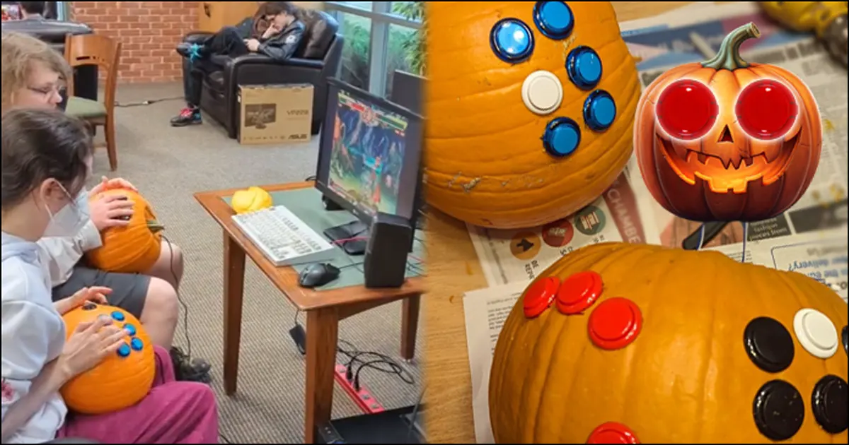 Pumpkin hitbox controllers face off head-to-head just in time for Halloween