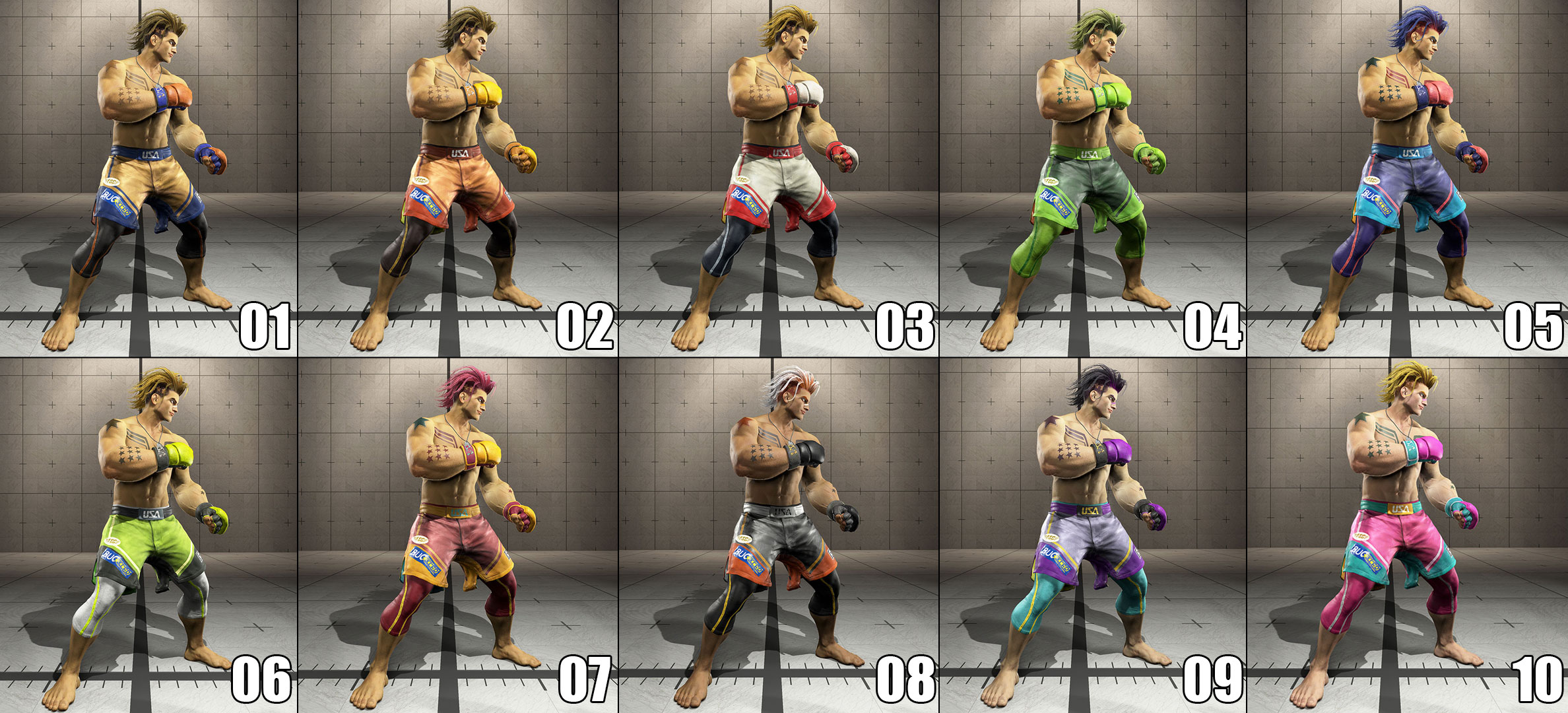 Street Fighter 6 all Outfit 3 colors 14 out of 18 image gallery
