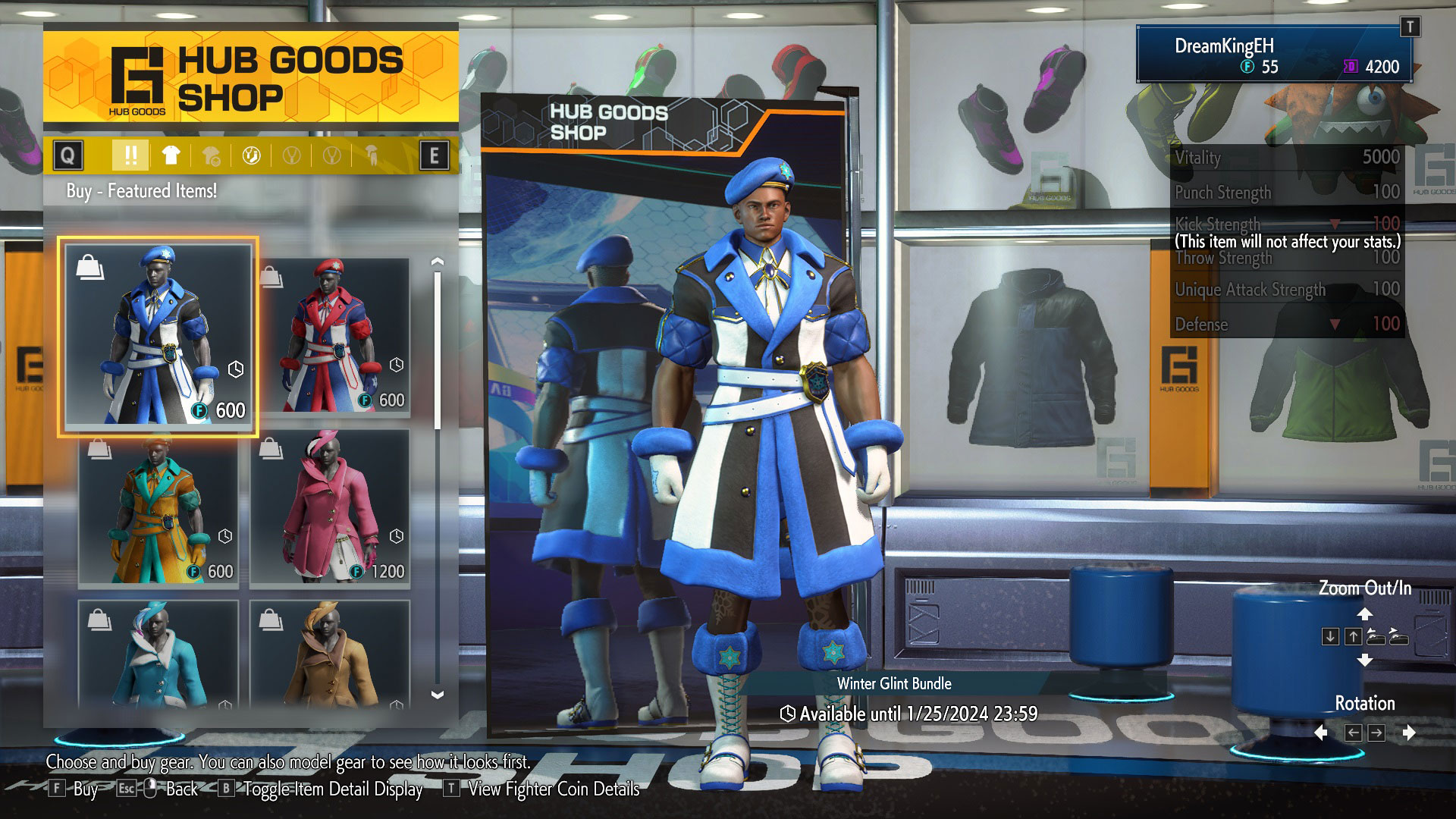 Street Fighter 6 holiday avatar gear 2 out of 4 image gallery