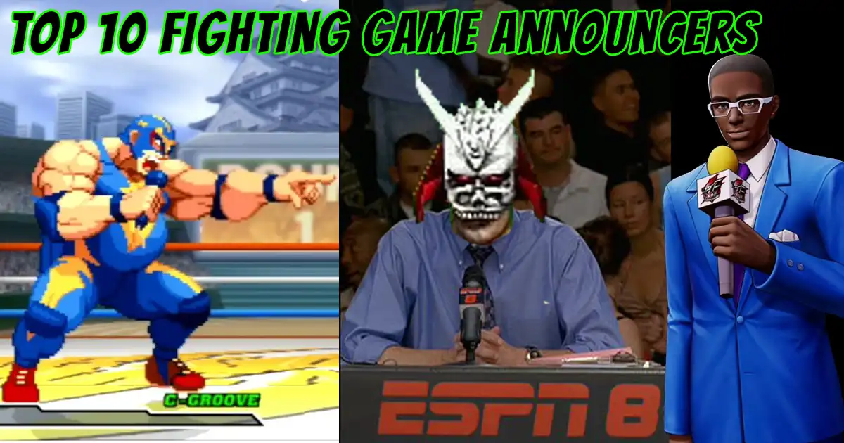 Ranking the top 10 announcers in fighting games