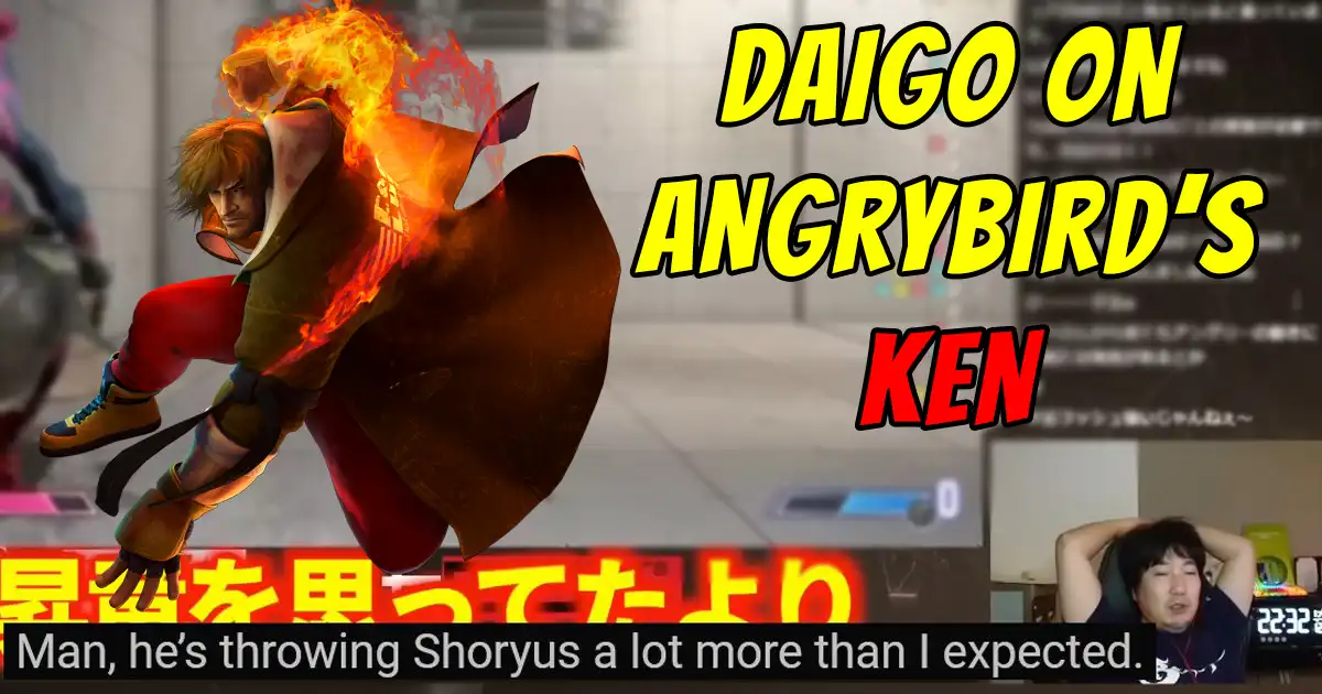Daigo offers his thoughts on the best Ken in the world and switching to ...