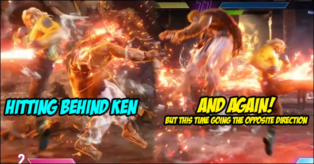 Corner-to-corner Ken combo is one of the most stylish and bizarre we've ...
