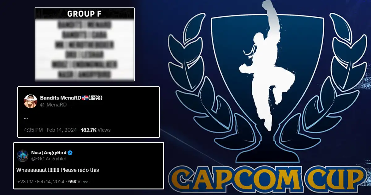 The Capcom Cup X player drawing has been finalized and people are very ...