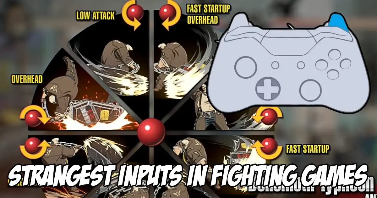 Some of the strangest and most unique inputs we've seen for specials in fighting games