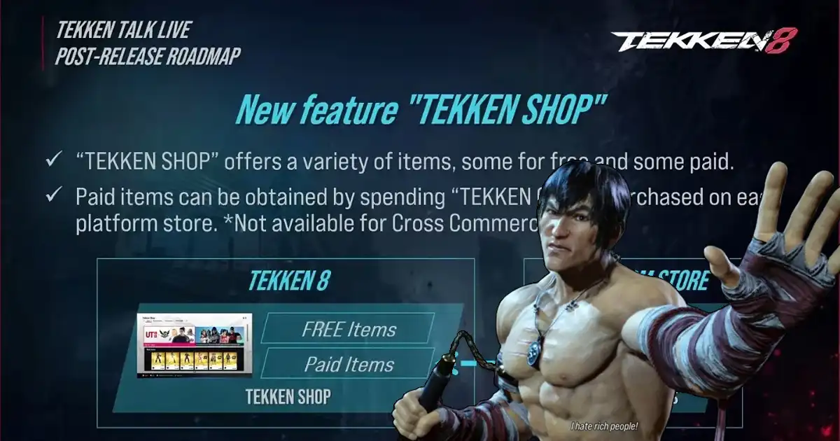 Tekken 8's shop is intended to help keep the game fresh rather than ...