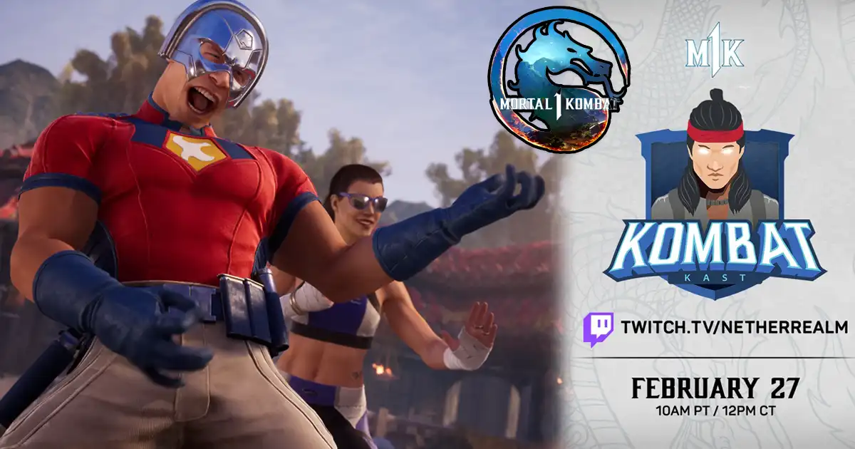 Playable Peacemaker and Kameo Janet Cage Kombat Kast for Mortal Kombat ...