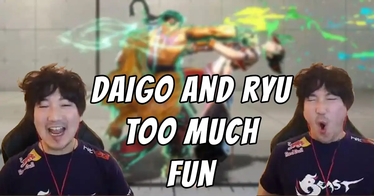Daigo is giving Ryu another shot in Street Fighter 6 and it's so much fun to watch
