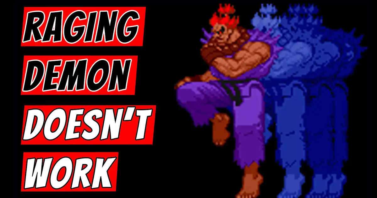 All the characters who survived Raging Demon, Street Fighter's ...
