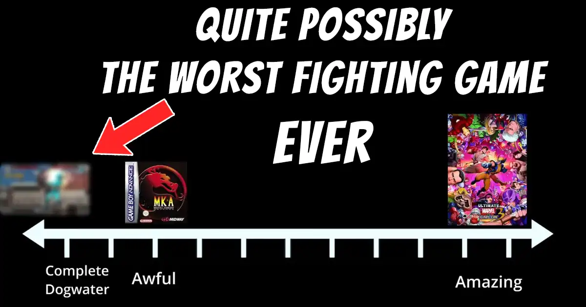 This very well might be the worst fighting game of all time