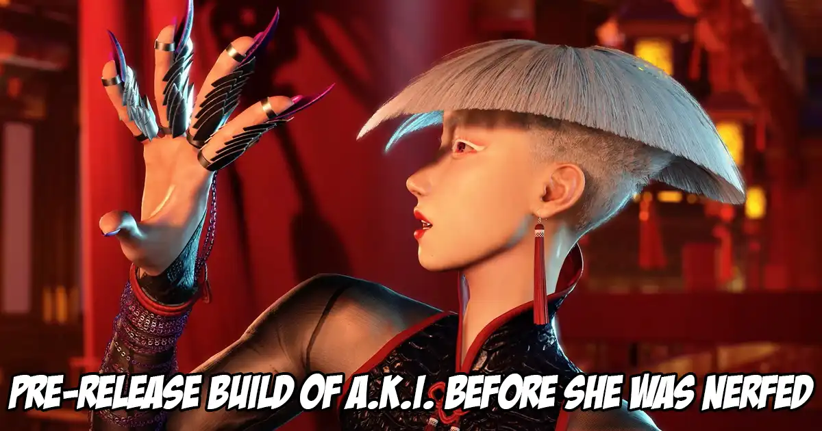 A.K.I. was apparently nerfed significantly before she was released as a ...