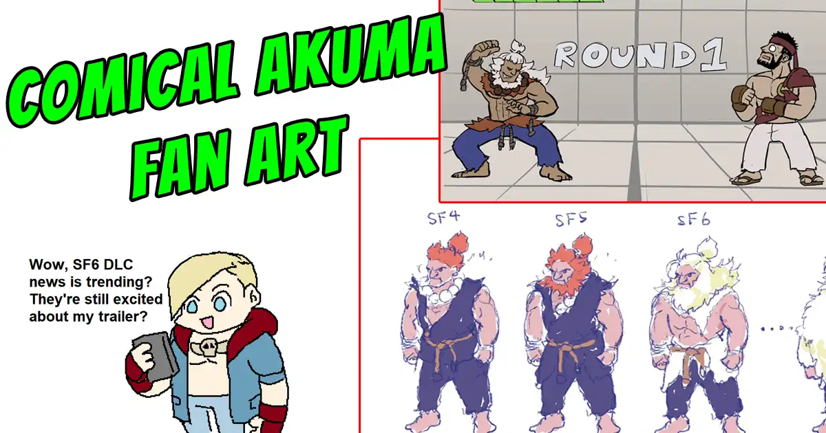Hilarious Akuma fan art predicts the struggles the demonic character ...