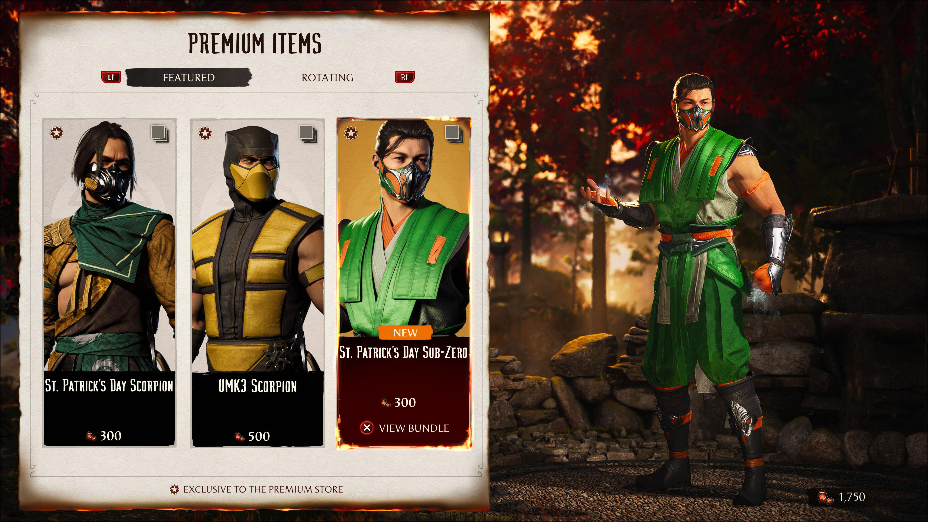 Mortal Kombat 1 Saint Patrick's Day Costumes 3 out of 8 image gallery