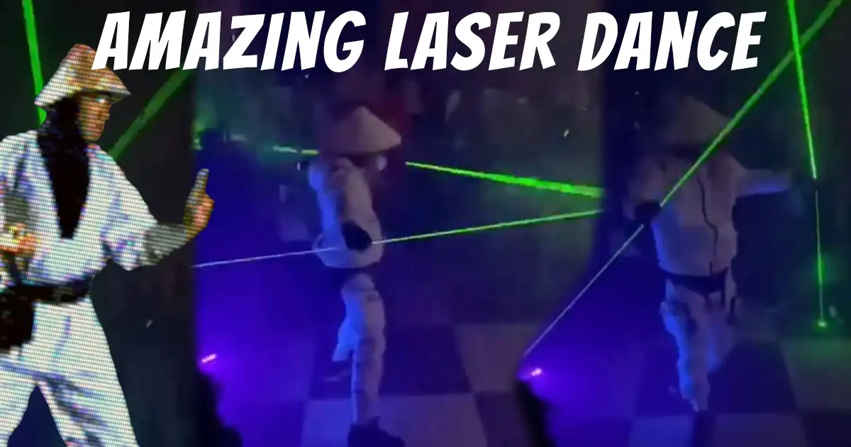 Raiden's laser-wielding night club dance is the coolest thing you'll ...