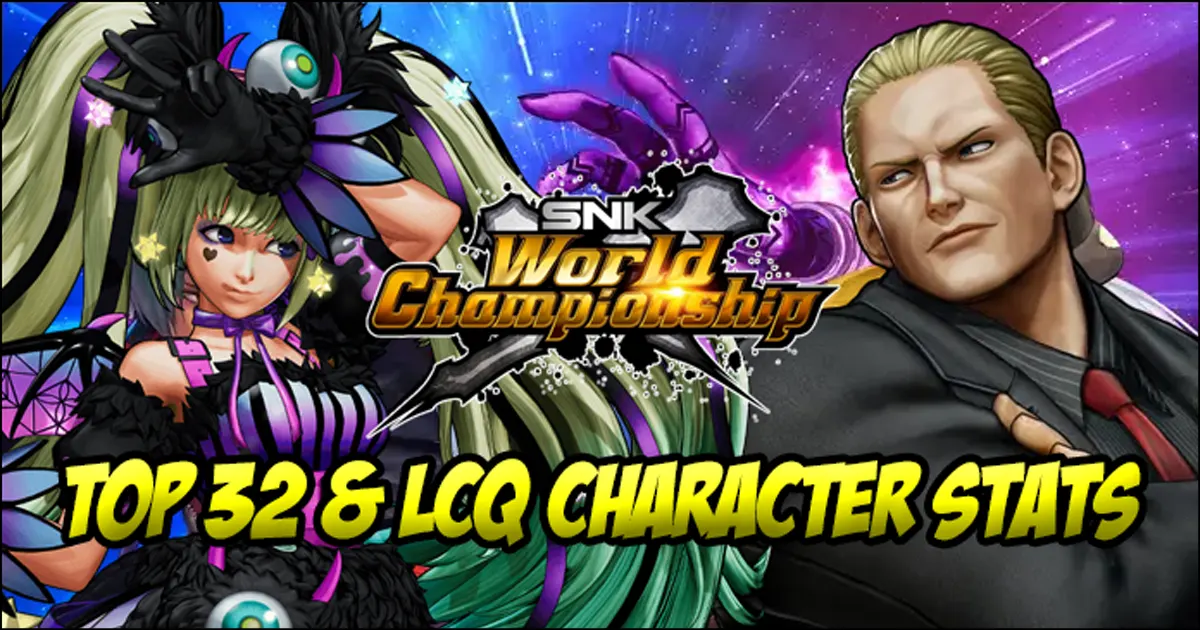 Almost 40 different characters showed up to compete at the SNK World Championship Grand Final ...