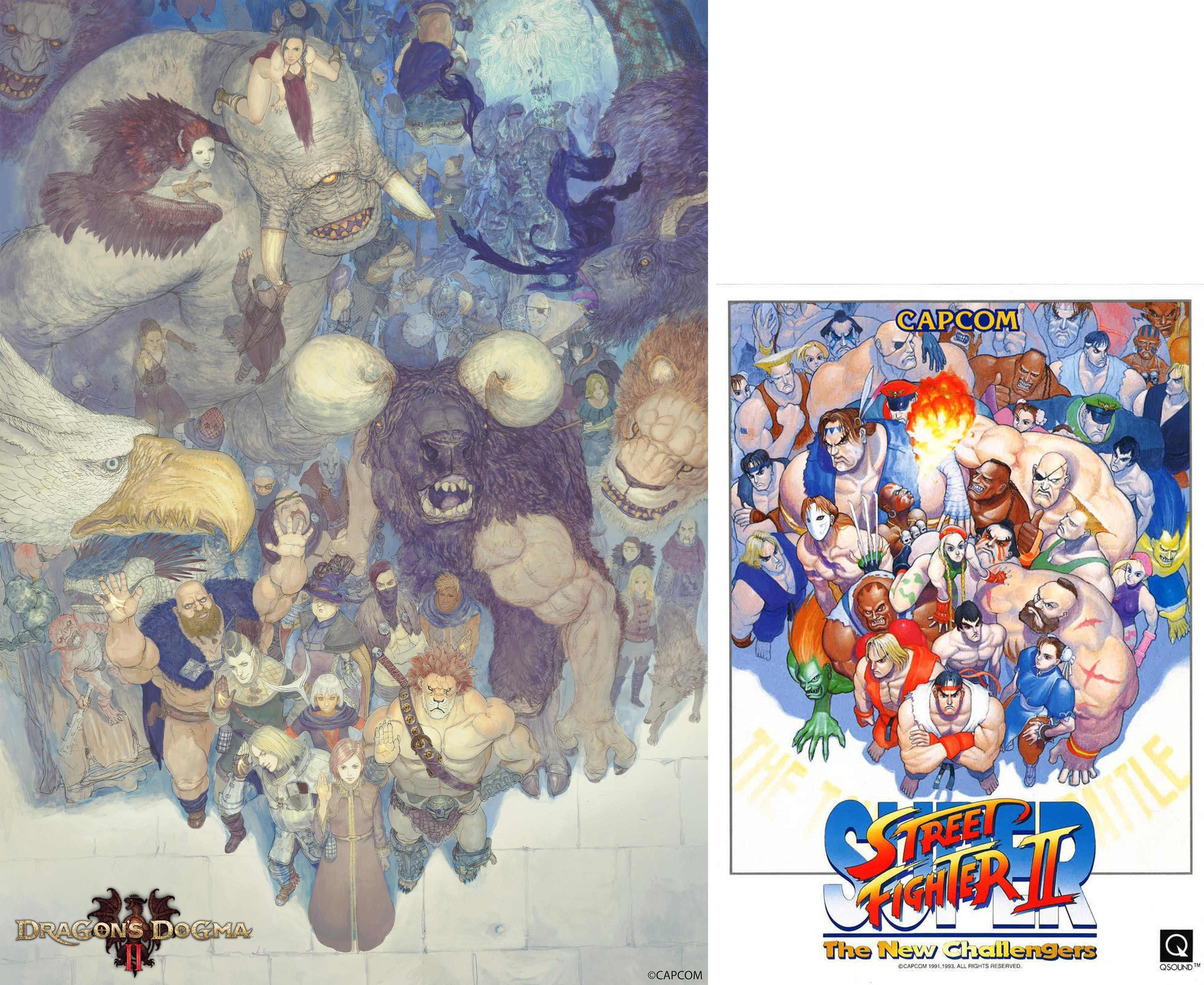 Dragon's Dogma Street Fighter illustration 3 out of 3 image gallery