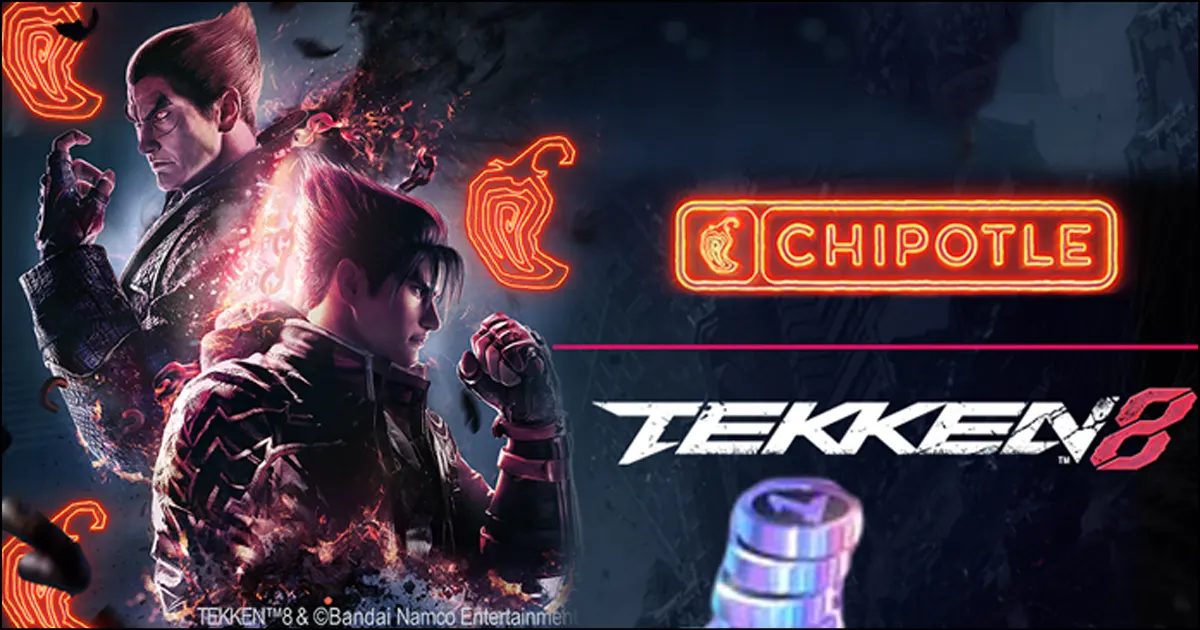Get 'free' Tekken Coins by ordering Chipotle for Tekken 8, Chipotle ...