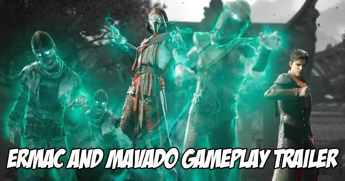 Ermac and Mavado Mortal Kombat 1 gameplay trailer revealed
