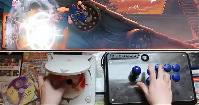 Bet you've never seen someone perform the Daigo parry with one hand and ...