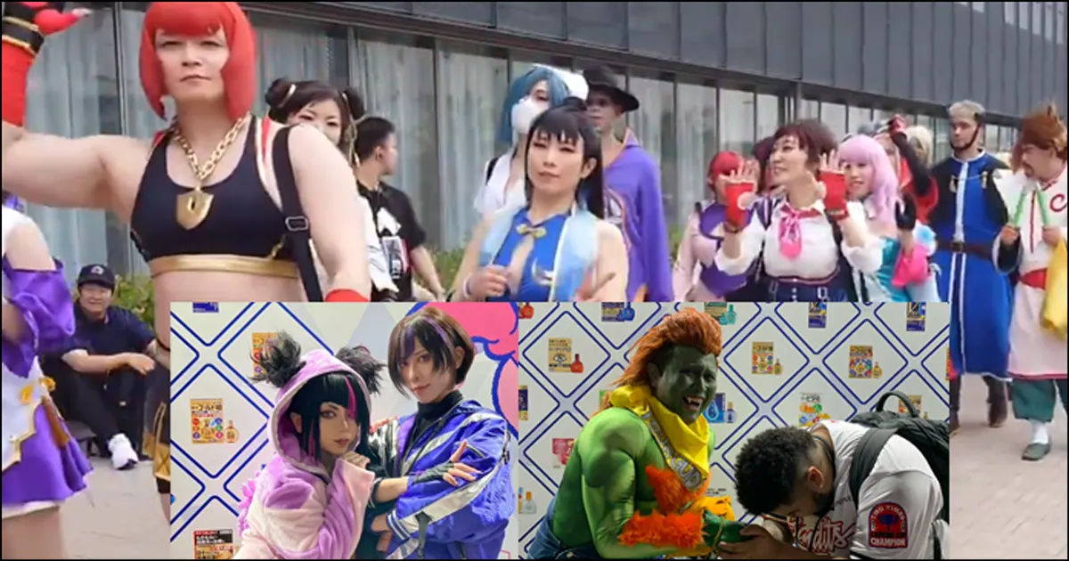 There's an absolute ton of fantastic fighting game cosplays at Evo ...