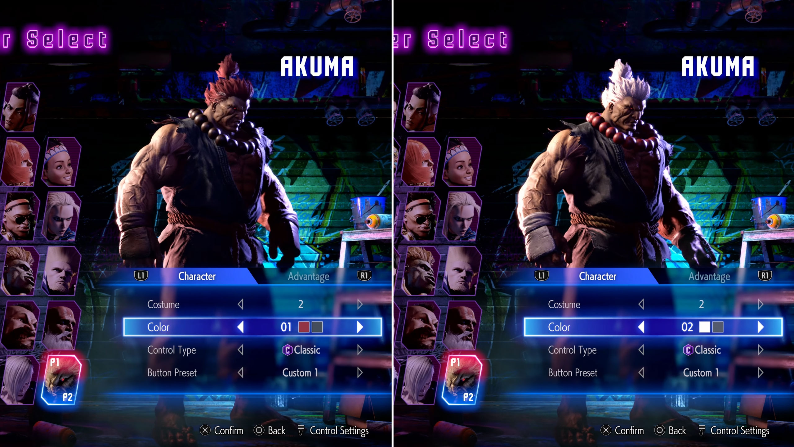 Street Fighter 6 Akuma colors 1 - 10 6 out of 10 image gallery