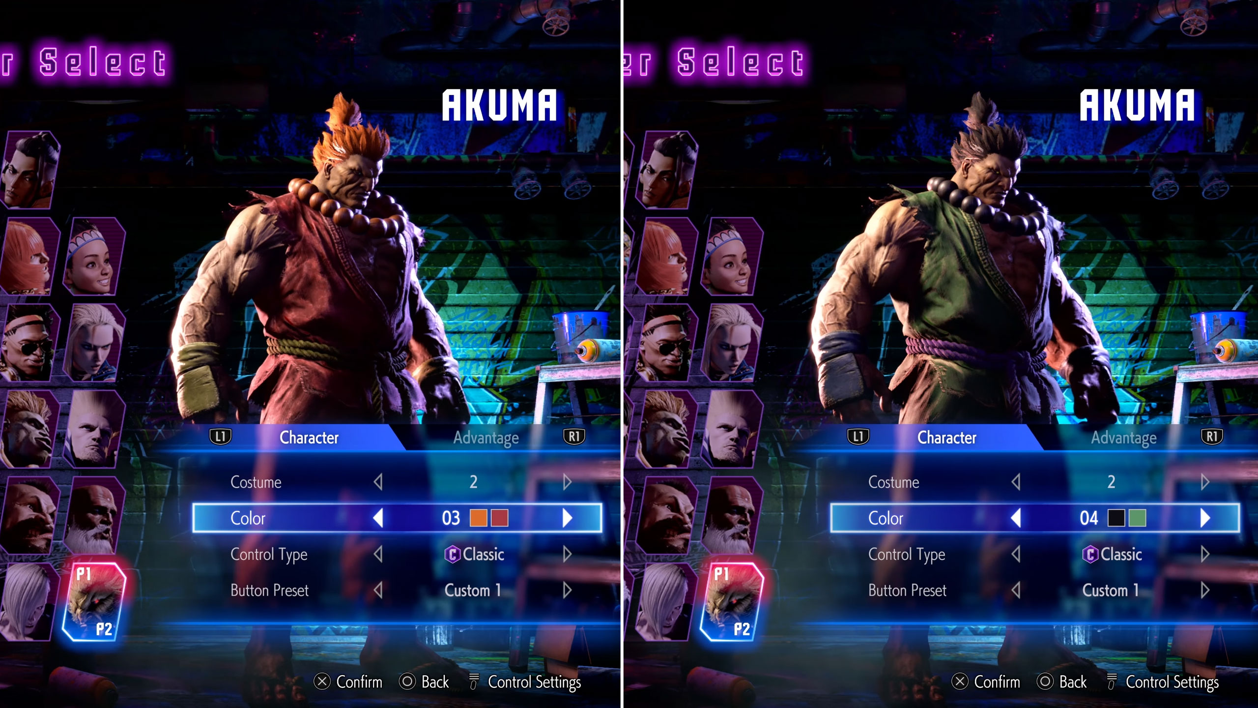 Street Fighter 6 Akuma colors 1 - 10 7 out of 10 image gallery