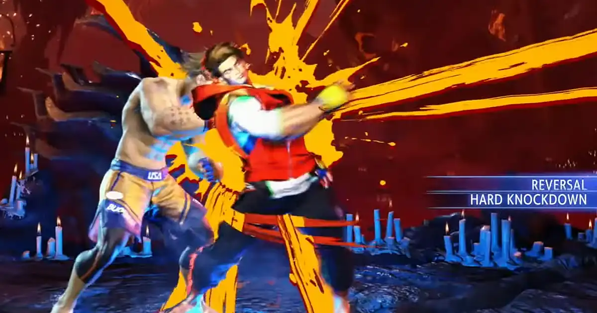 Here's our first look at wake up Drive Reversal in Street Fighter 6 ...