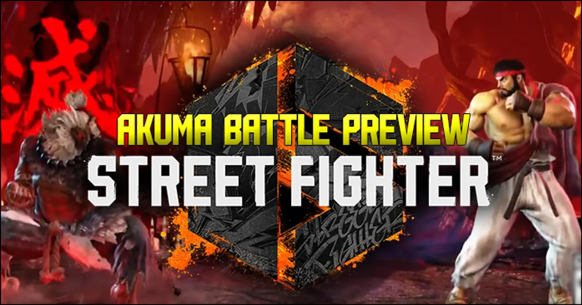 Capcom releases battle preview for Akuma showing off developer match ...