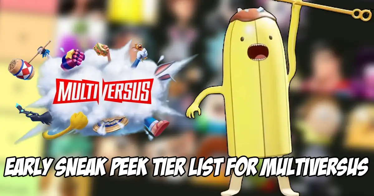 Strong player from the closed MultiVersus preview releases his 'way too ...